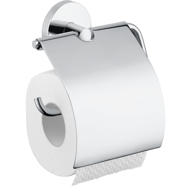 Купить Держатель туалетной бумаги с крышкой Hansgrohe Logis по ...