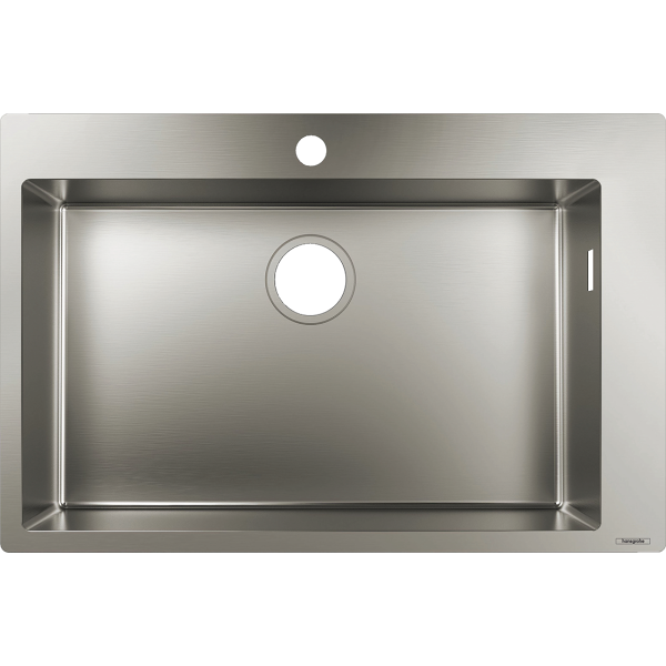 Купить Встраиваемая мойка hansgrohe S71 S711-F660, 43302800, нерж ...