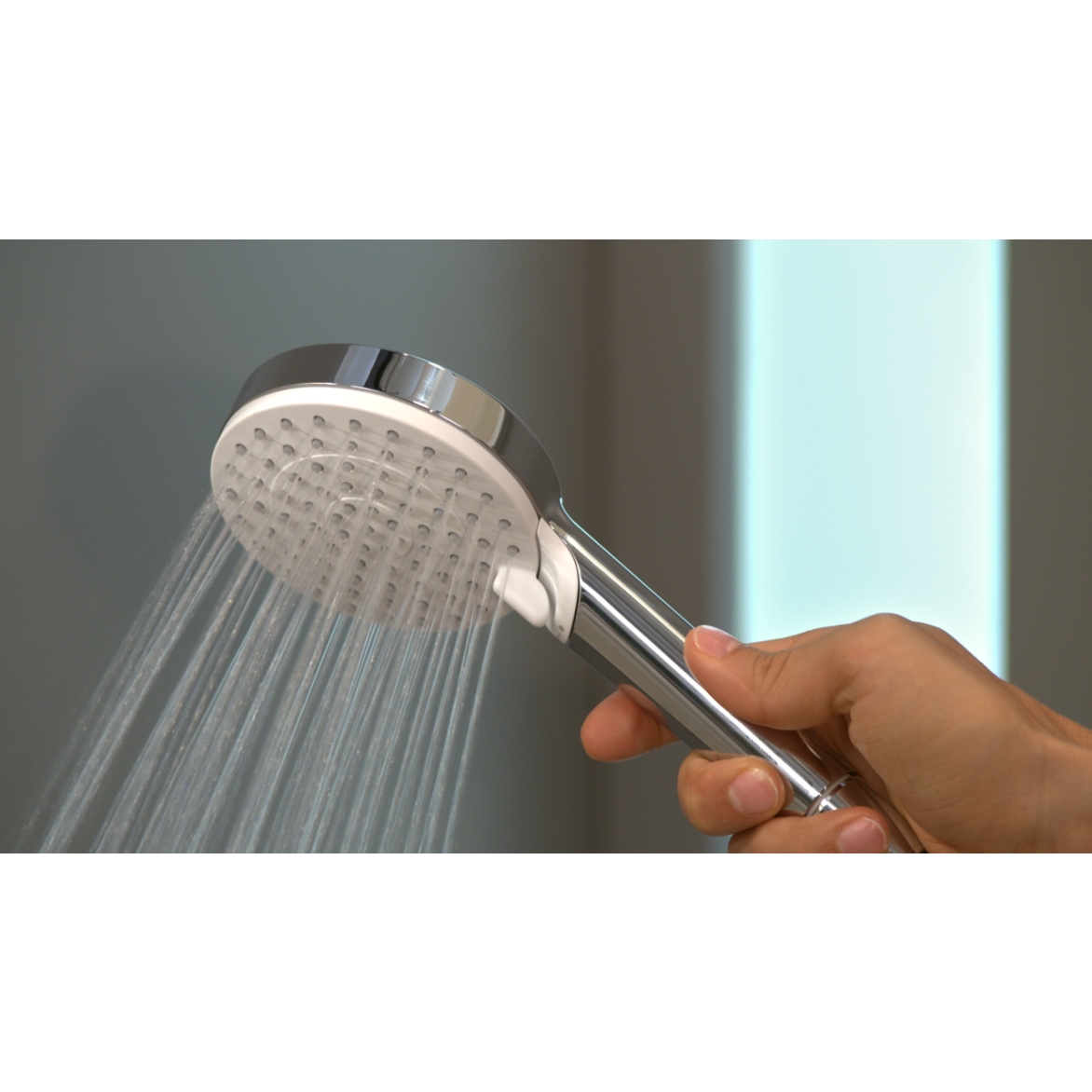 Купить Душевая система hansgrohe Crometta S 240 1jet с термостатом ...