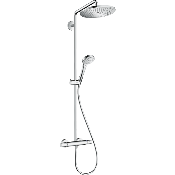 Купить Душевая система hansgrohe Croma Select S 280 1jet с термостатом ...